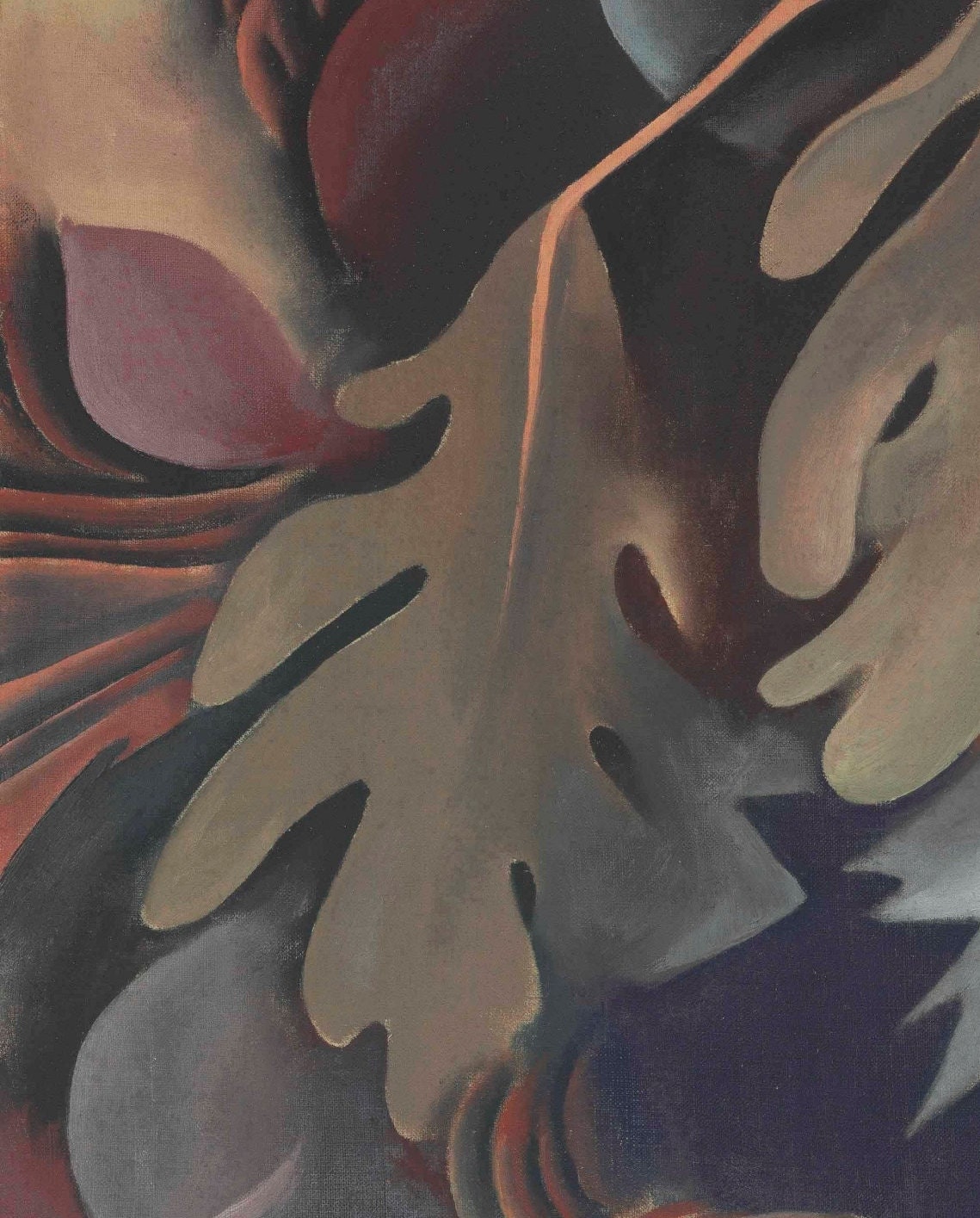 Georgia Okeeffe, Artwork, O'keeffe Art, O'keeffe Artwork, Autumn Leaves ...