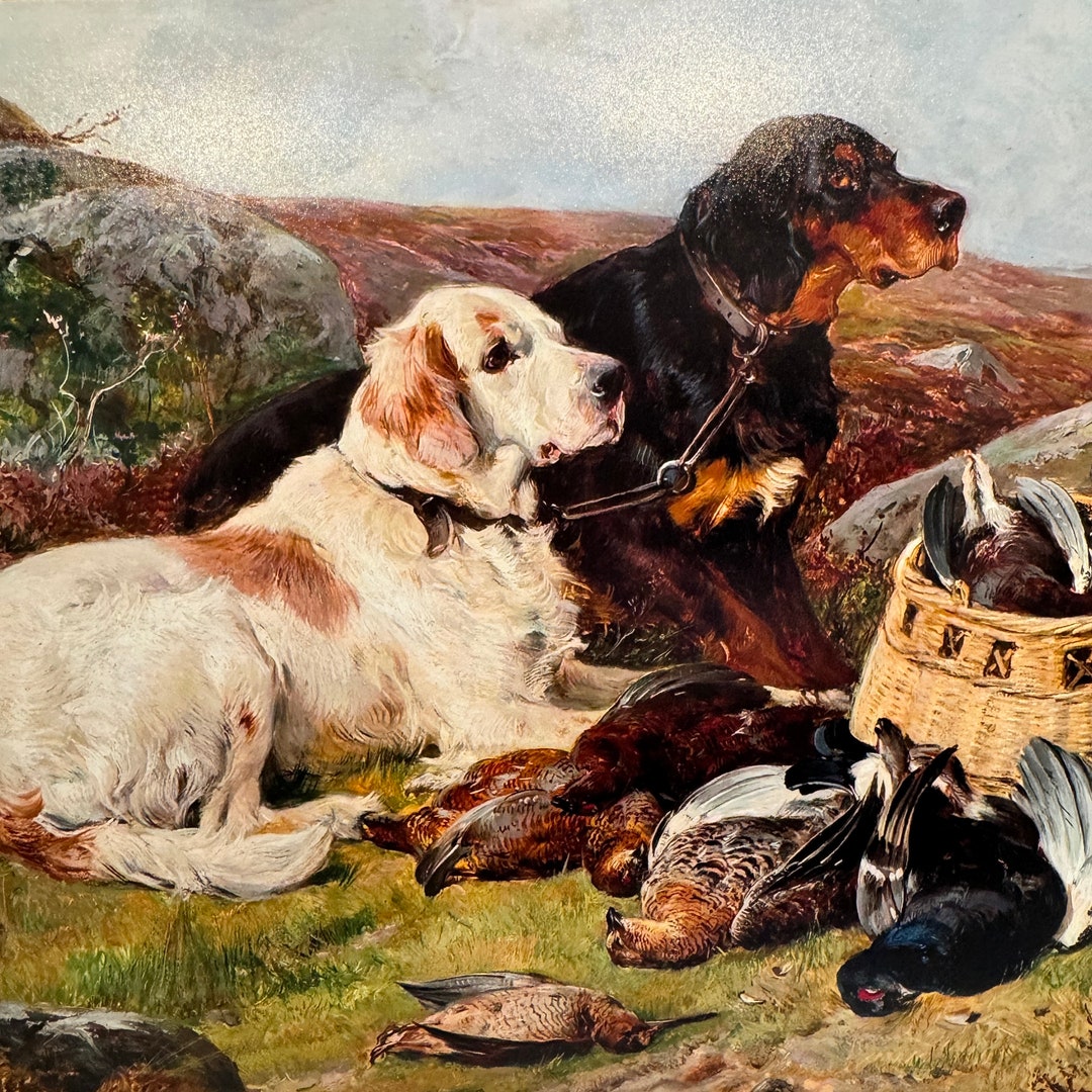 John Sargent Noble, English and Gordon Setters With the Day's Bag, Art ...
