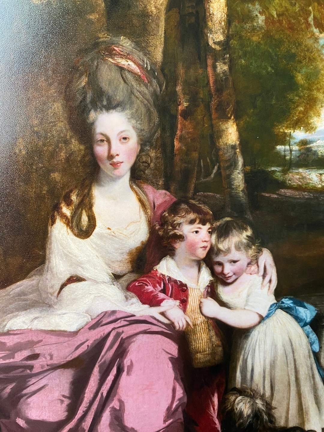 Victorian Mother and Her Children, Art Print, Artwork, Print of a ...