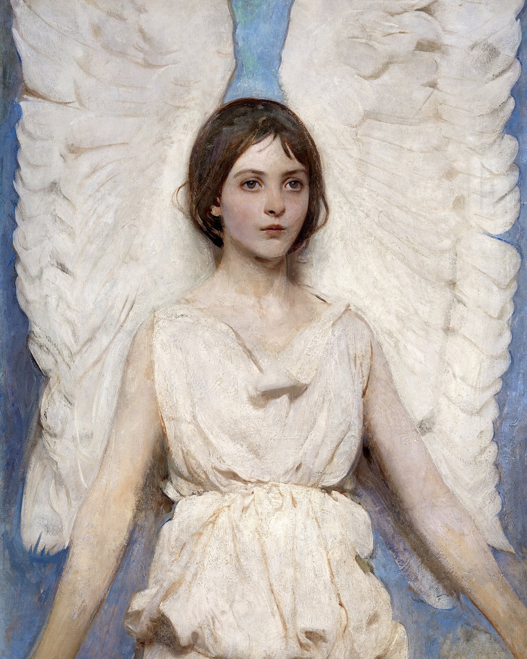 Angel Art Print, Angel Artwork, Angel Print of a Painting, Vintage ...