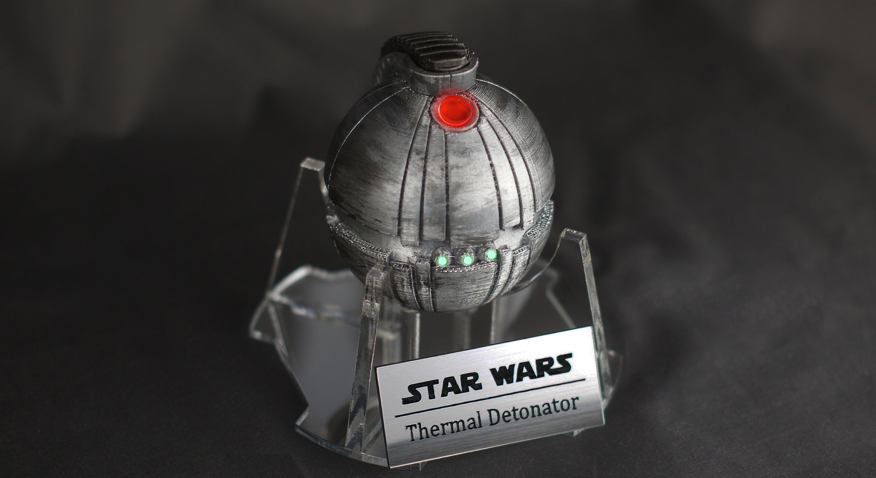 Star Wars Thermal Detonator Stand Only Holderstand Hold | Etsy
