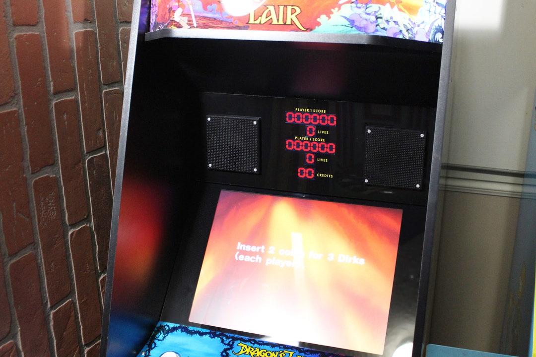 Dragon's Lair,dragons Lair,score Board Replacement,arcade 1up - Etsy UK