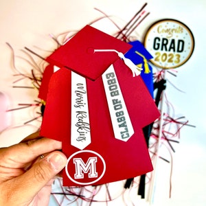 Cap & Gown Graduation Gift Card Holder | High School Card | School ...