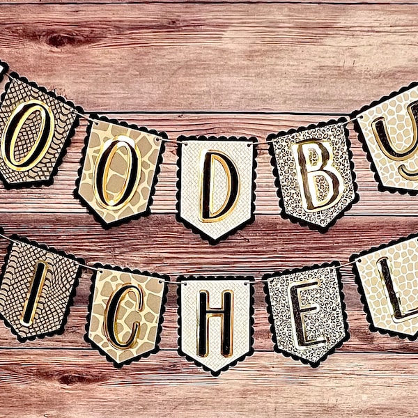 Giraffe Print Banner - Etsy