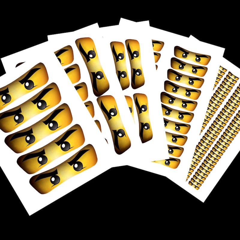 Ninjago Eyes - Etsy