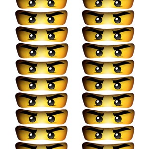 White Ninja Eyes: INSTANT DOWNLOAD high Resolution - Etsy