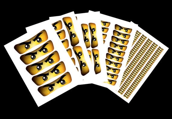 Green Ninja Eyes: INSTANT DOWNLOAD high Resolution | Etsy