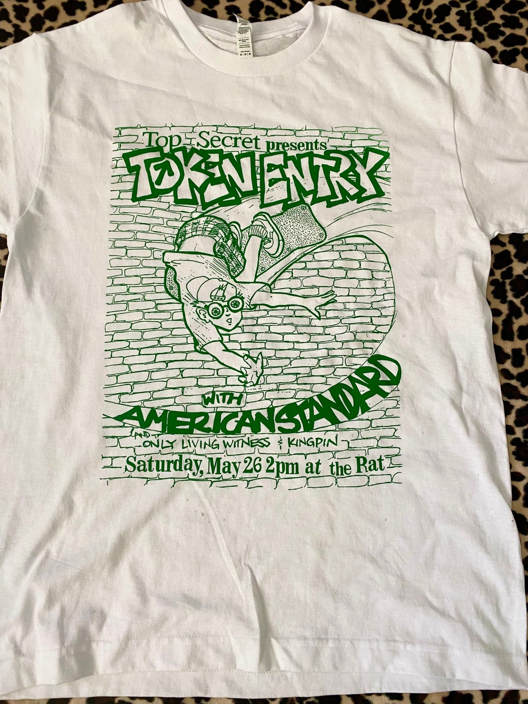 Token Entry Vintage Flyer T-shirt - Etsy