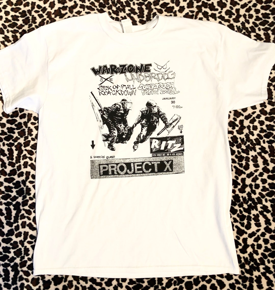 Warzone Vintage Flyer T-shirt - Etsy