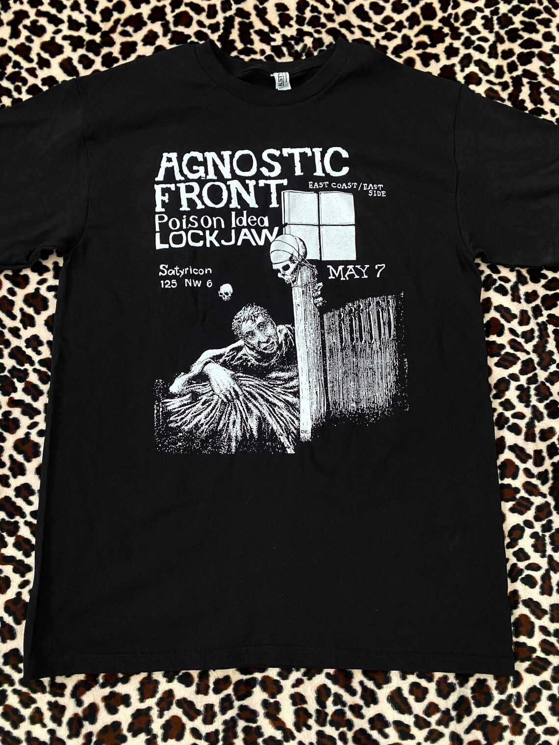 Agnostic Front/poison Idea Vintage Flyer Tee - Etsy
