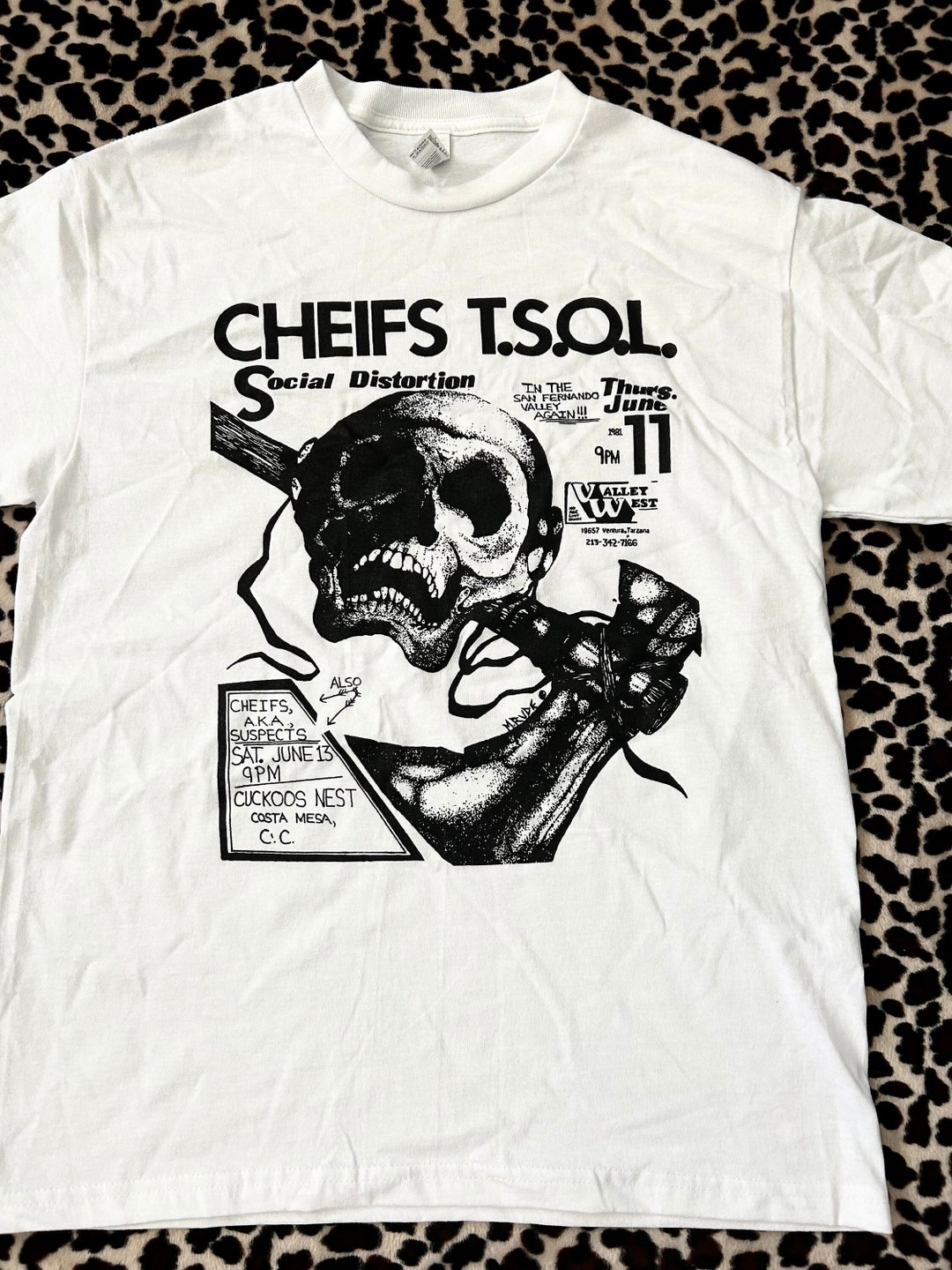 Chiefs / TSOL Vintage Flyer T-shirt - Etsy