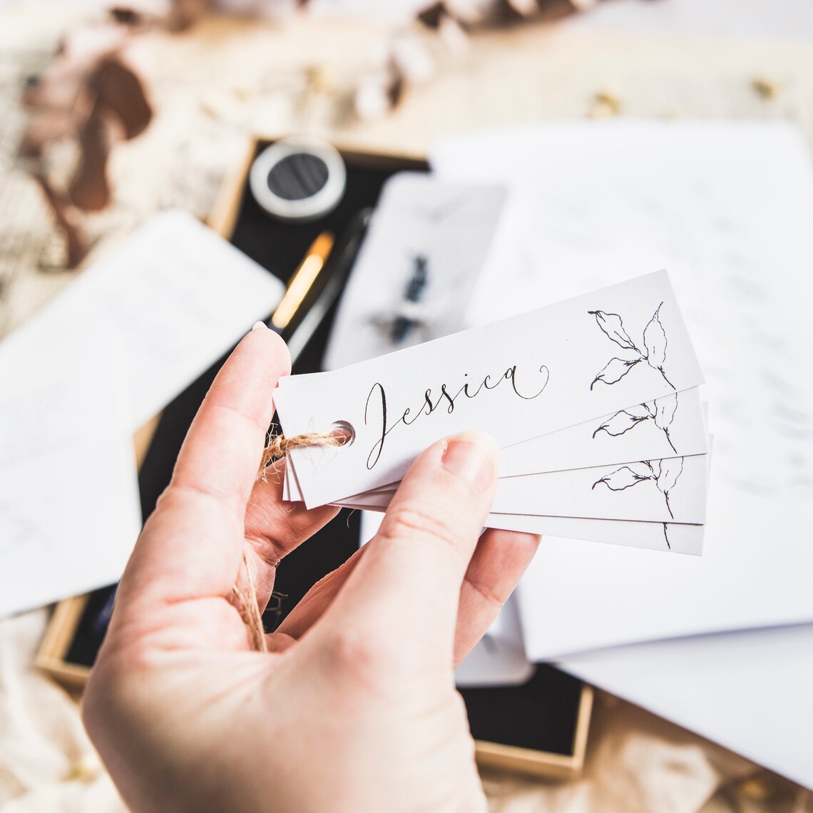 Letterbox Calligraphy Gift Set / Modern Calligraphy Set With 100 ...