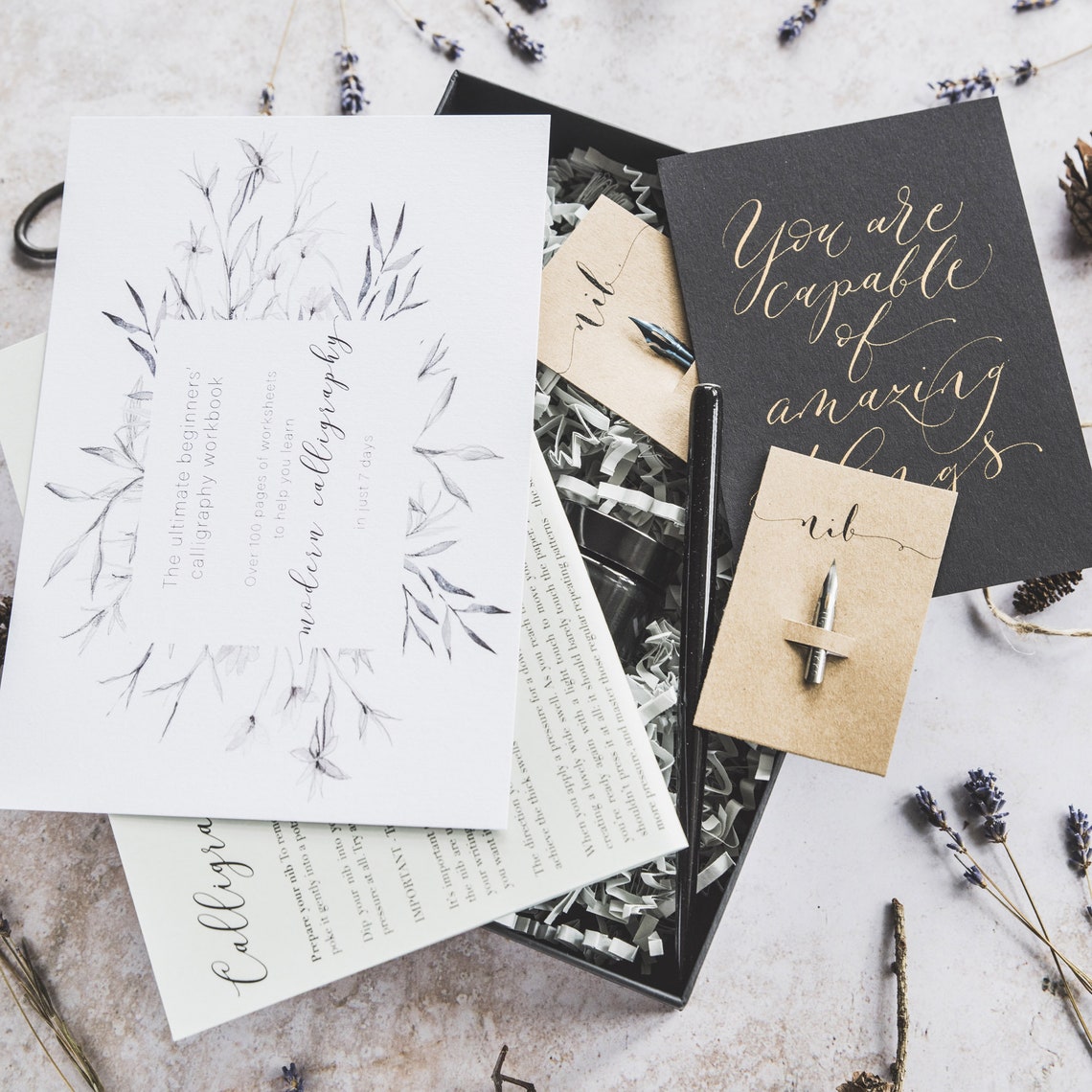 The ULTIMATE Modern Calligraphy Kit Learn Modern Calligraphy - Etsy UK