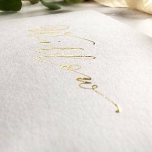 22 Carat Gold, Handwritten Calligraphy Name Commission - Etsy UK