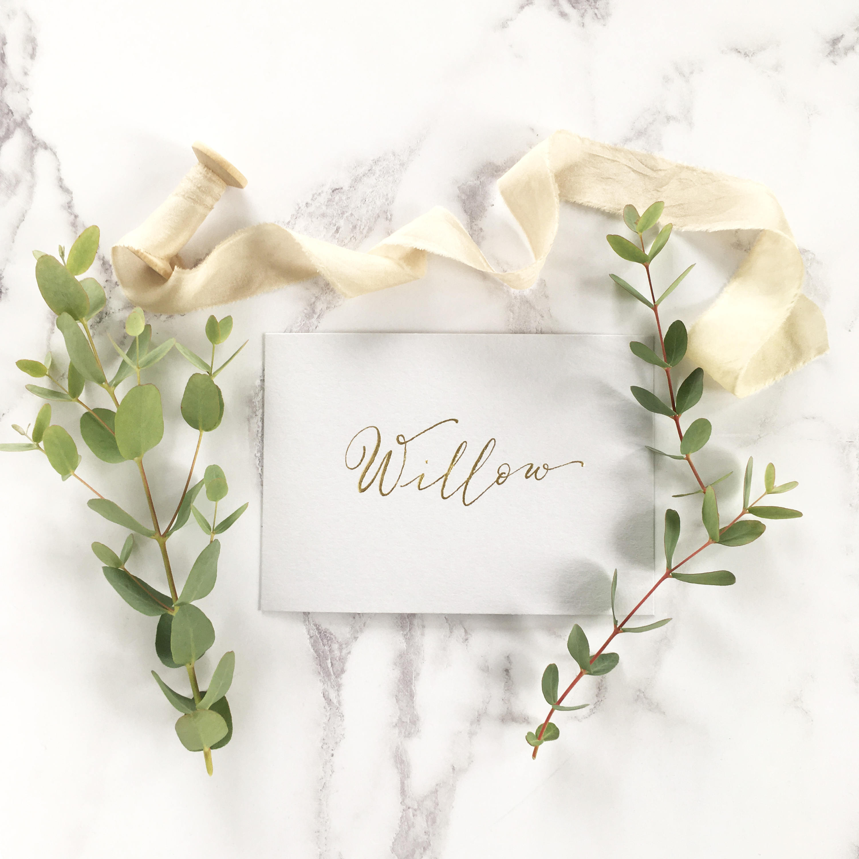 22 Carat Gold, Handwritten Calligraphy Name Commission - Etsy UK