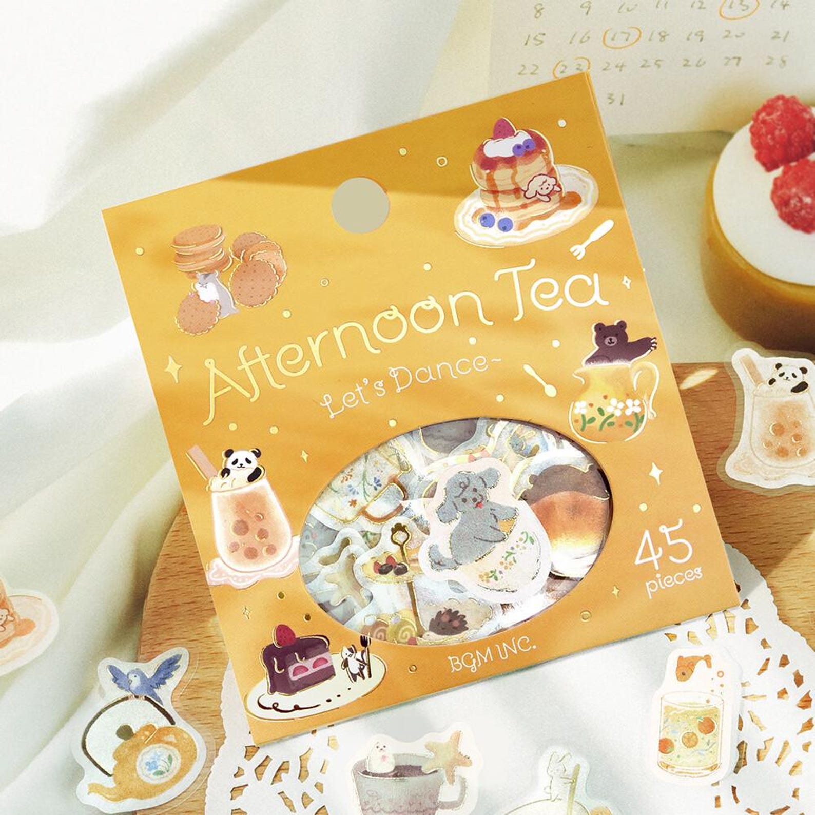 Afternoon Tea Cream Chocolate Sweet Bakery Pancake Cake Bear Dog Rabbit ...