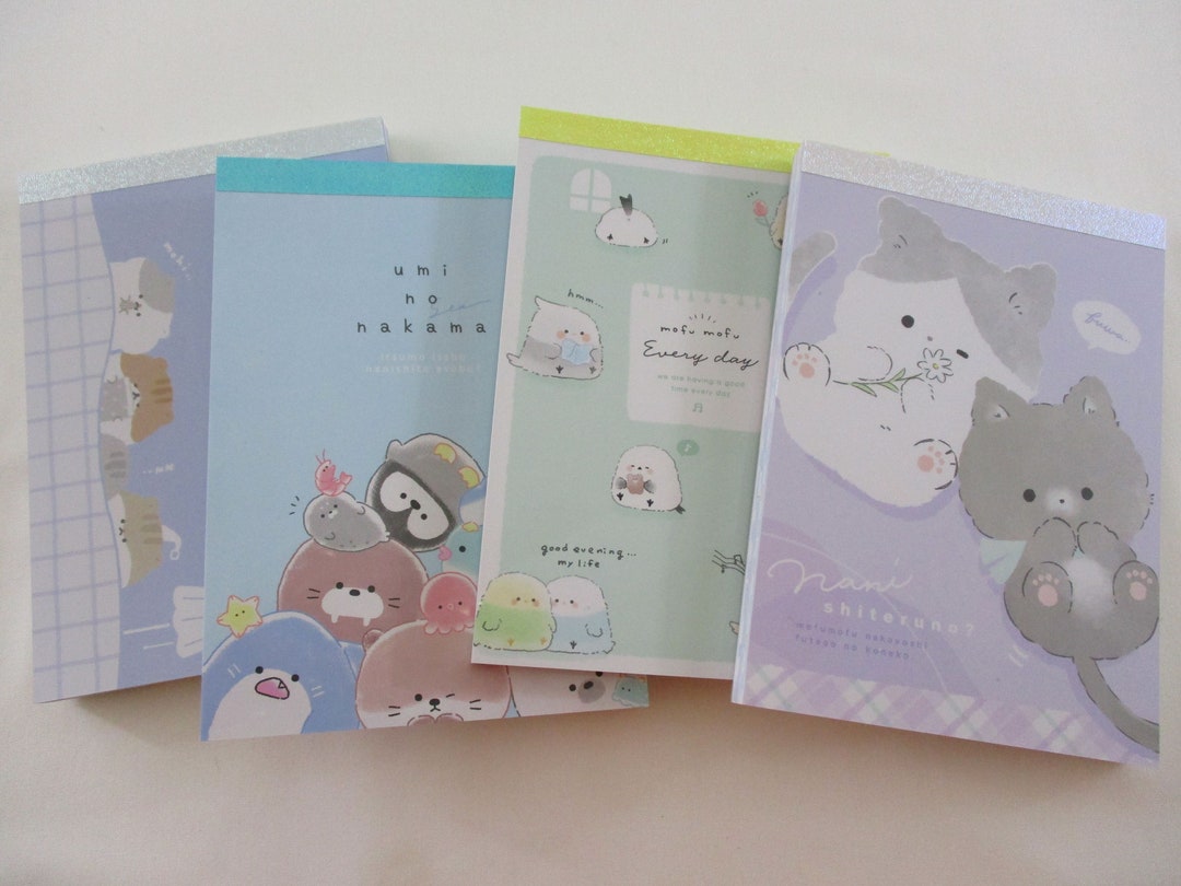 4 X 6 Notepad Cat Hamster Bird Pet Penguin Seal Fish Sea Memo Pad ...