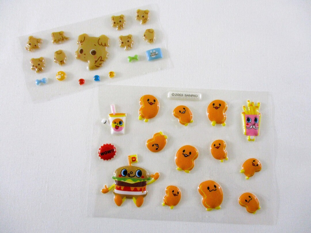 Collectible VHTF Vintage Sanrio Chibimaru Dog Puppy Doki Doki Burger ...