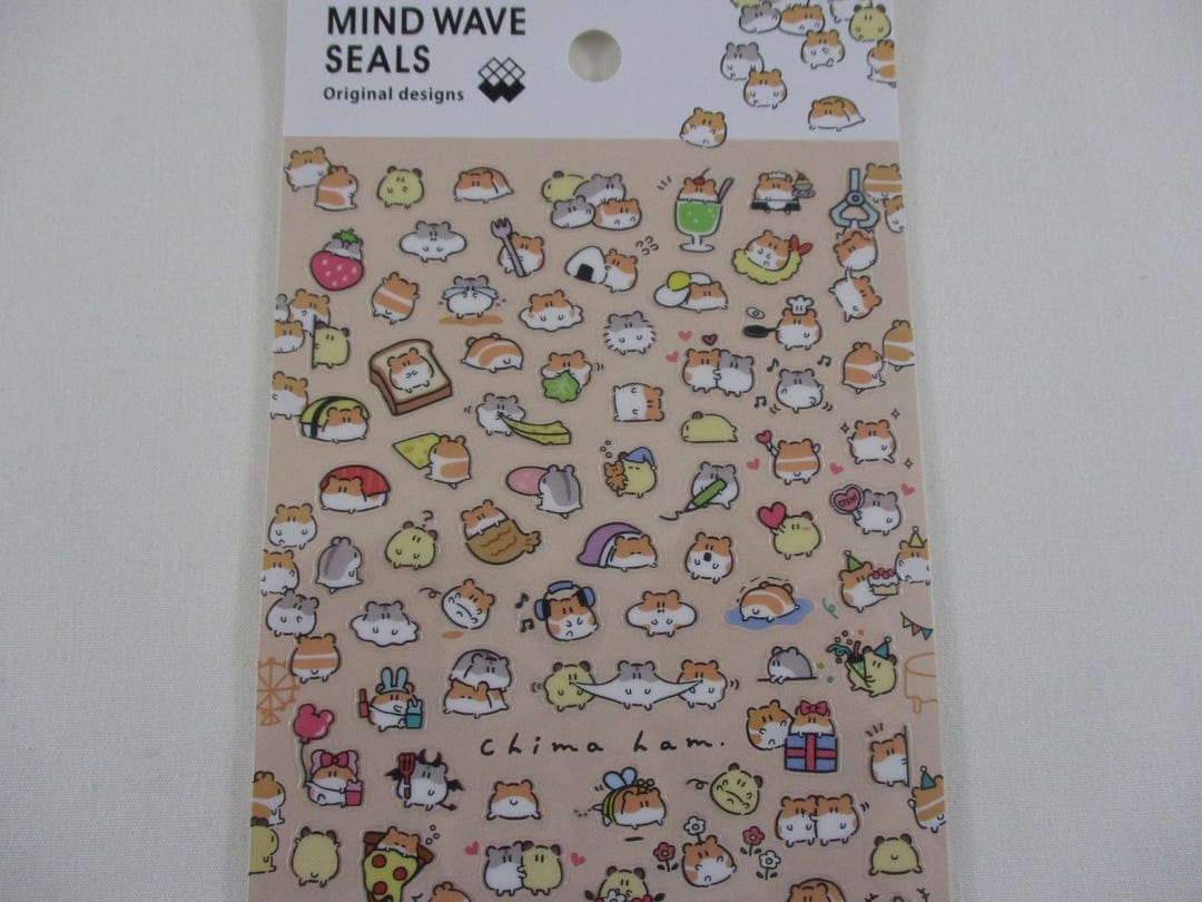 Cute Funny Fun Hamster Day Busy Life Sticker Sheet Planner Journal ...