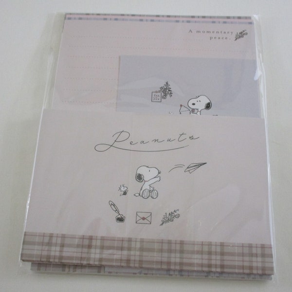 Snoopy Stationary Set - Etsy