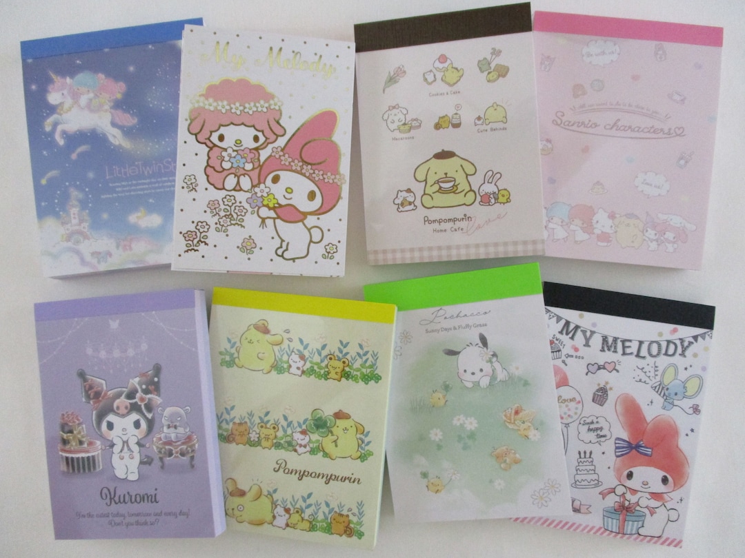 Sanrio Character My Melody Kuromi Pom Pom Purin Pochacco Dog Little ...
