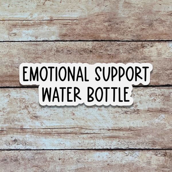 Emotional Support Water Bottle Cup - Etsy