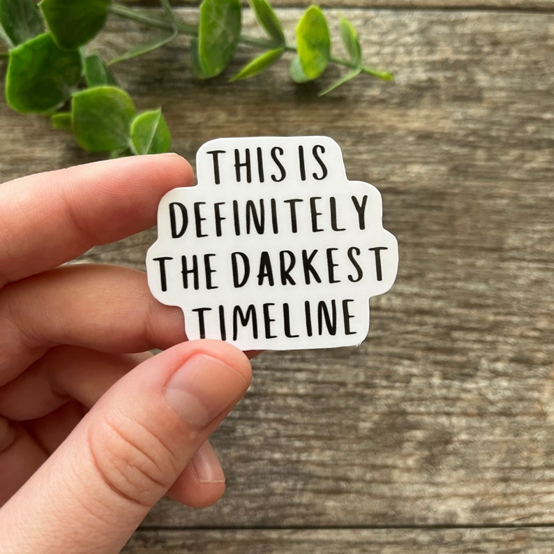 This is Definitely the Darkest Timeline Community Vinyl | Etsy