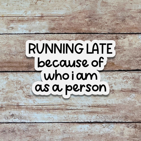 Running Late - Etsy