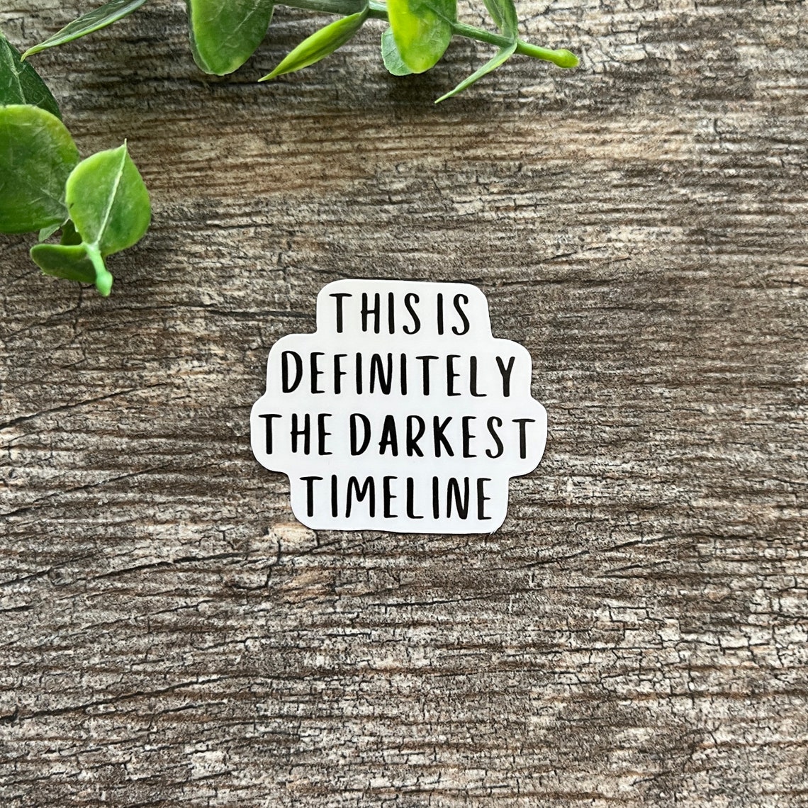 This is Definitely the Darkest Timeline Community Vinyl | Etsy