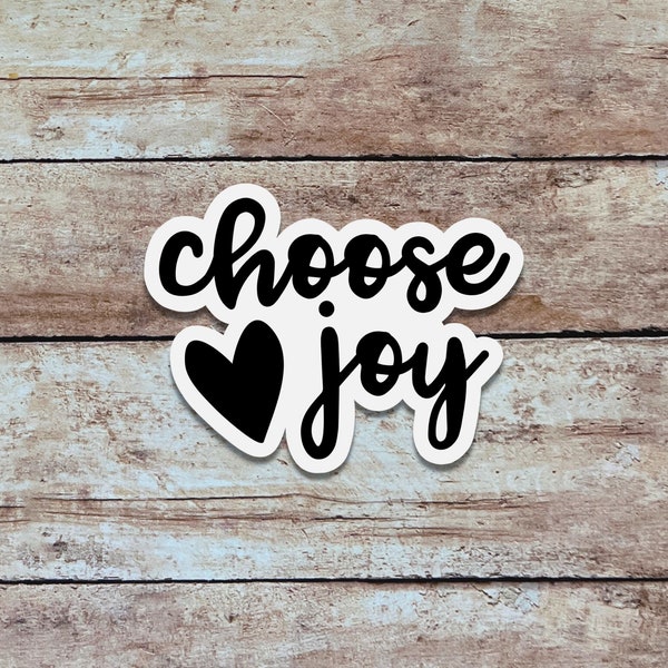 Choose Joy Sticker - Etsy
