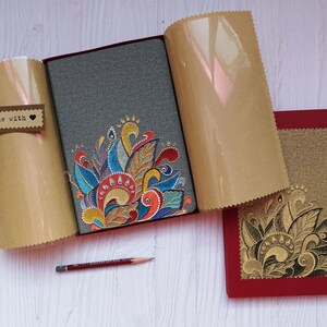 Unique Floral Notebooks A5 or A6 Hand Painted Lined Journal - Etsy