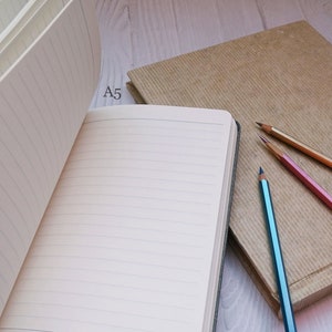 Unique Floral Notebooks A5 or A6 Hand Painted Lined Journal - Etsy