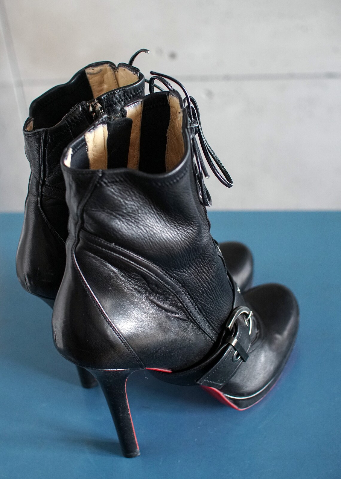 GIANMARCO LORENZI Platform Booties GML 41 - Etsy