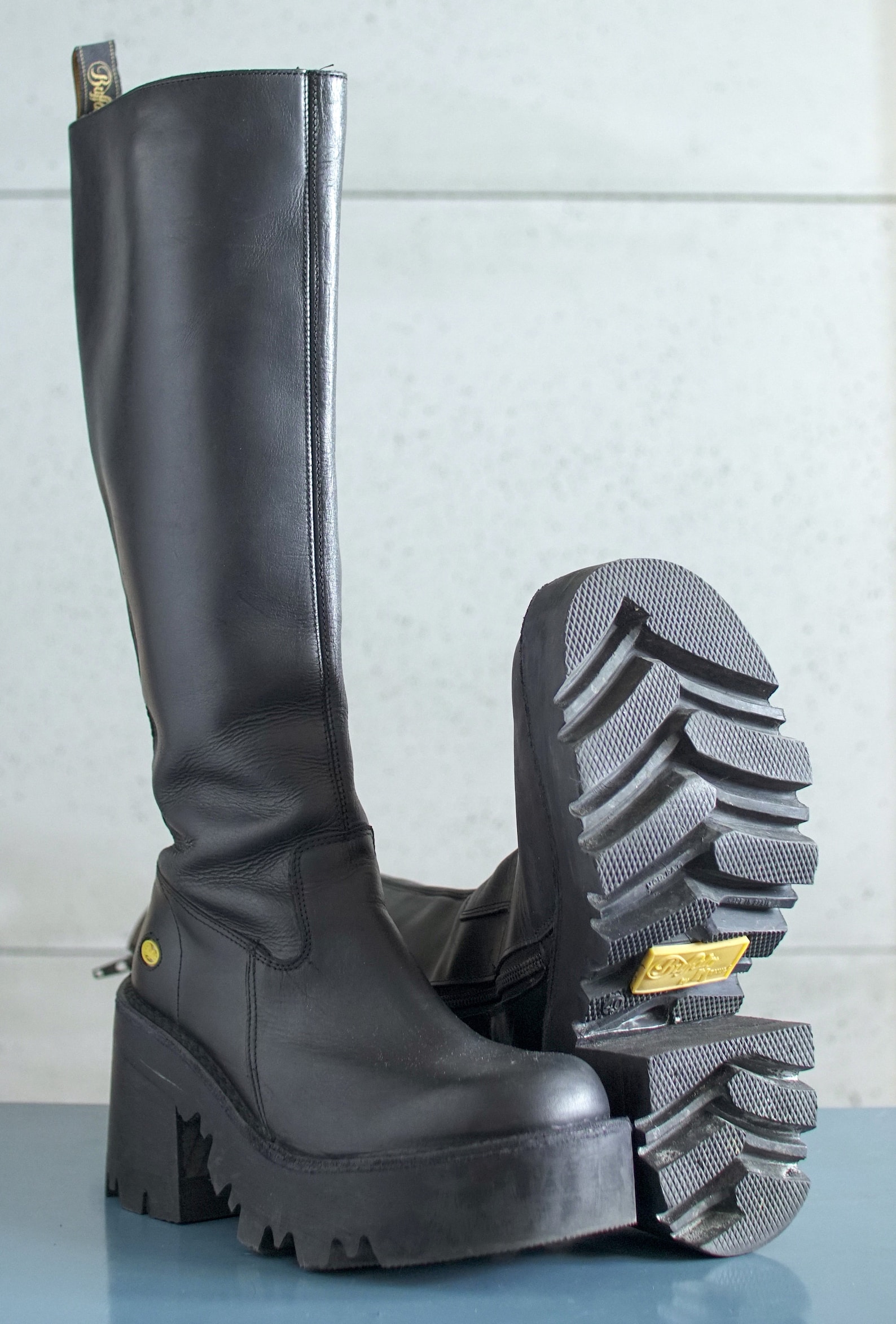 Unique BUFFALO Tread Platform Boots 90's Club Kid Grunge Gothic 90s ...