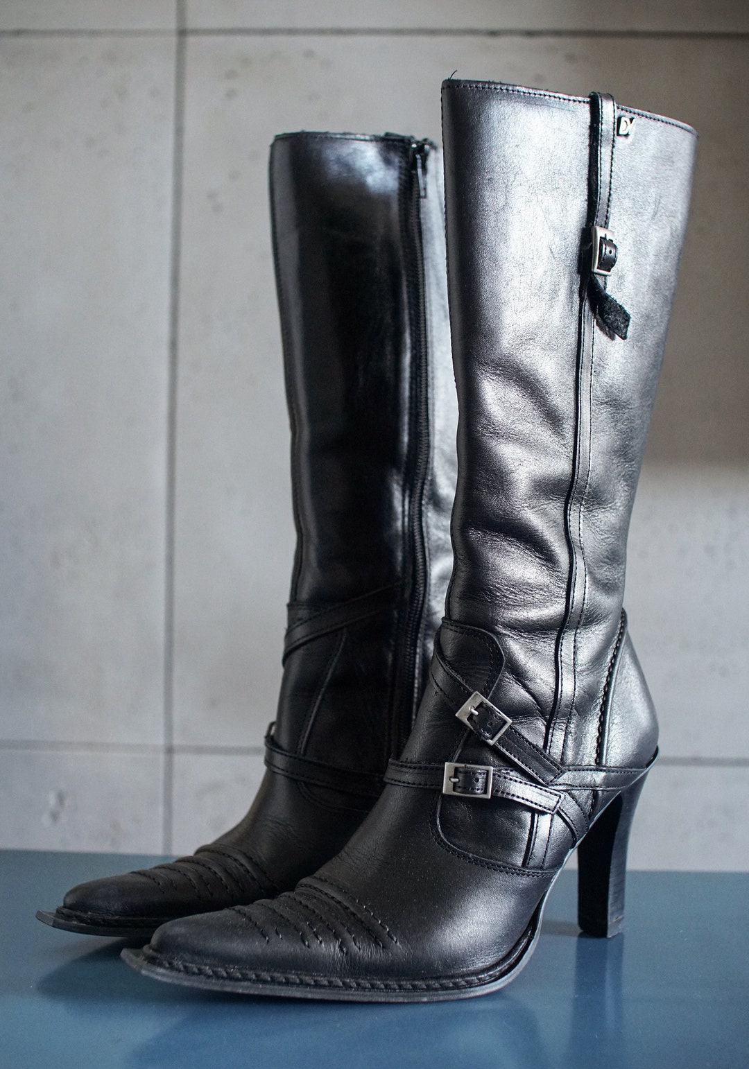EUR37 US6.5 DESTROY Cowboy Western Boots Cowgirl - Etsy