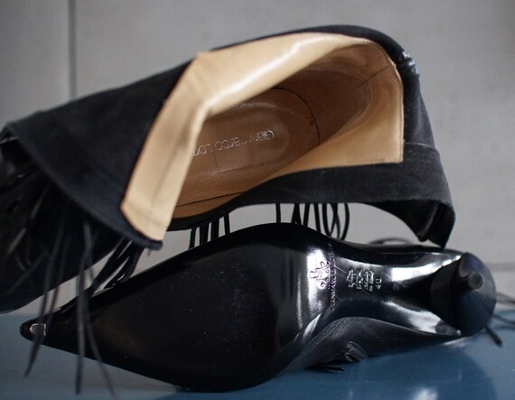 GIANMARCO LORENZI mega pointy vintage boots GML 40 - Gem