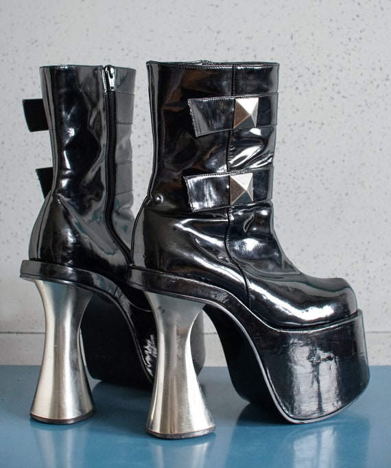 EUR42.5 DEMONIA vintage monster witchy high platform … - Gem