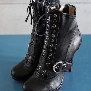 GIANMARCO LORENZI Platform Booties GML 41 - Etsy