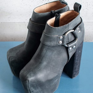 EUR36 US6 Discontinued-jc 90s Monsterhigh Platform Boots Y2k True ...