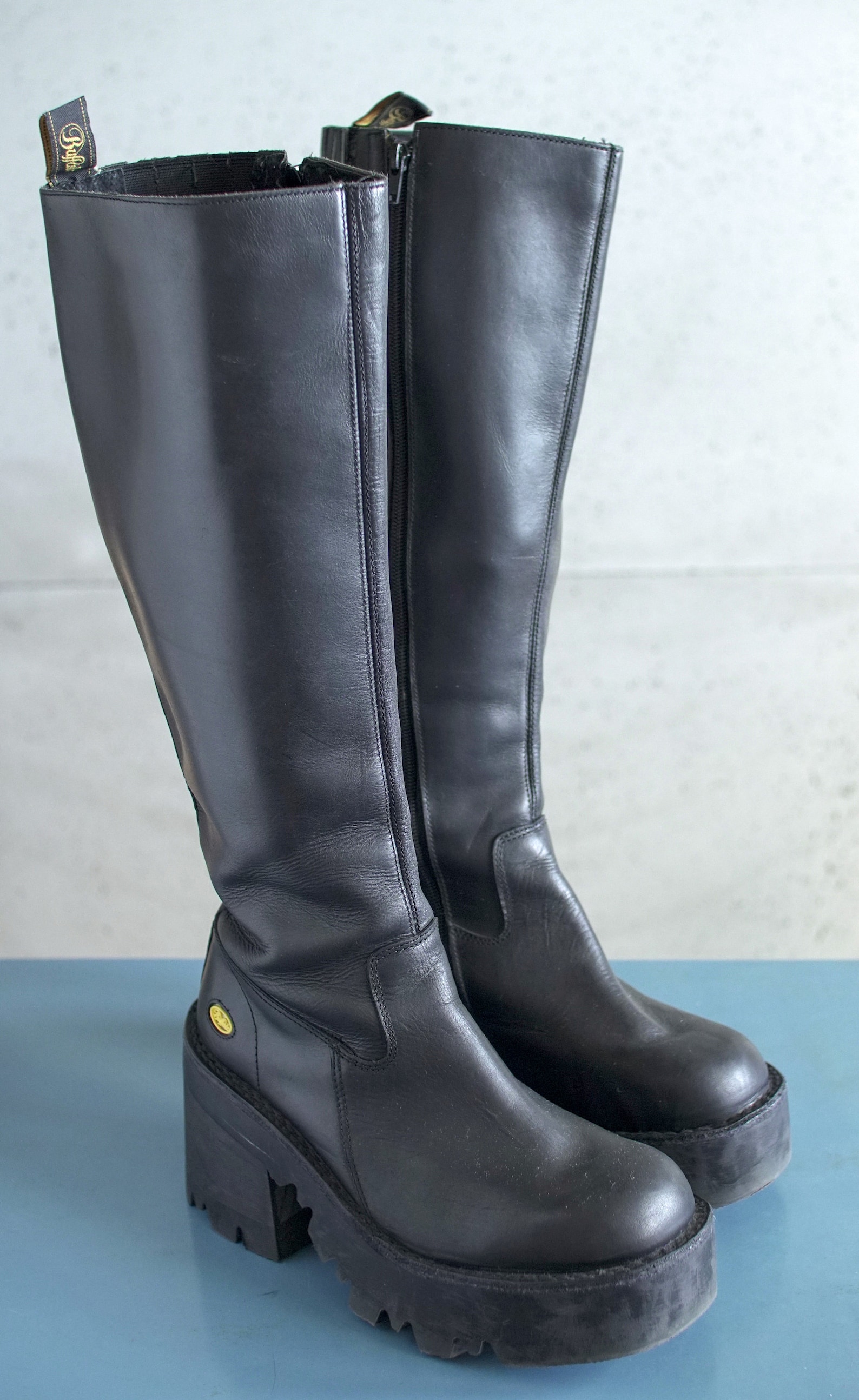 Unique BUFFALO Tread Platform Boots 90's Club Kid Grunge Gothic 90s ...