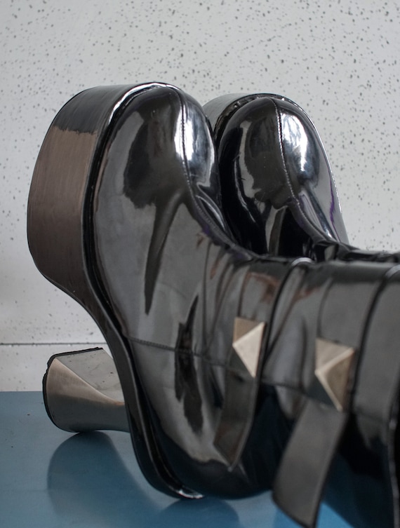 EUR42.5 DEMONIA vintage monster witchy high platform … - Gem