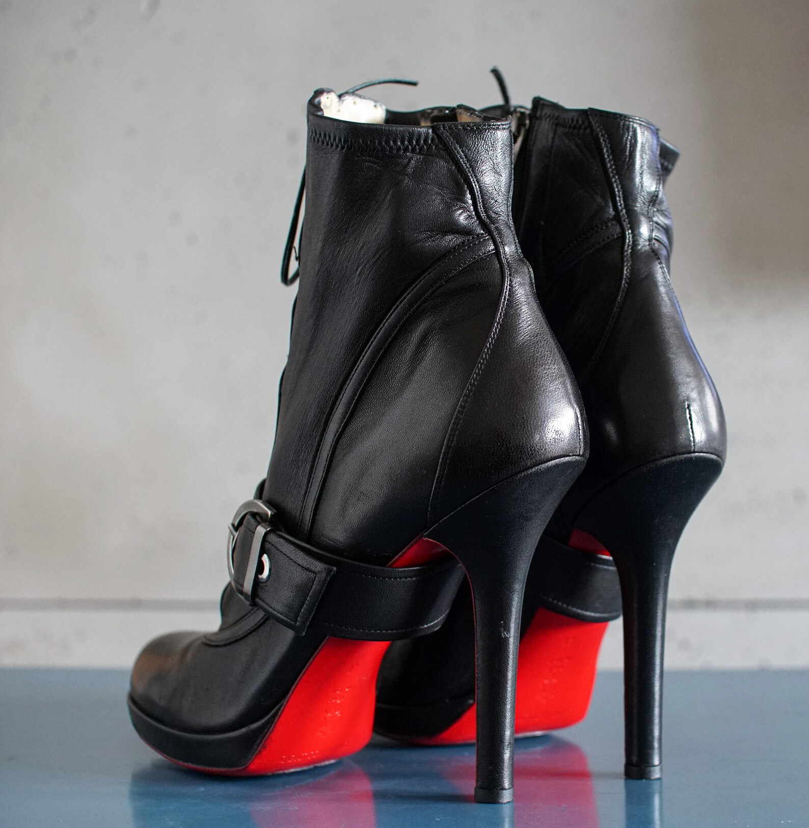 GIANMARCO LORENZI Platform Booties GML 41 - Etsy