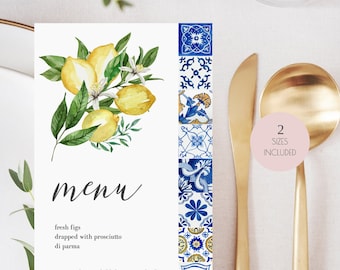 Printable Blue Tiles Bougainvillea Envelope Liner Blue Tiles - Etsy