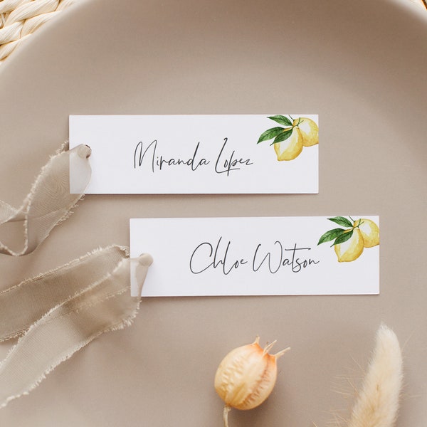Escort Card Tags - Etsy UK