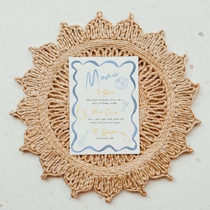 Handwritten Italian Menu Template, Lemons Wavy Menu Printable ...