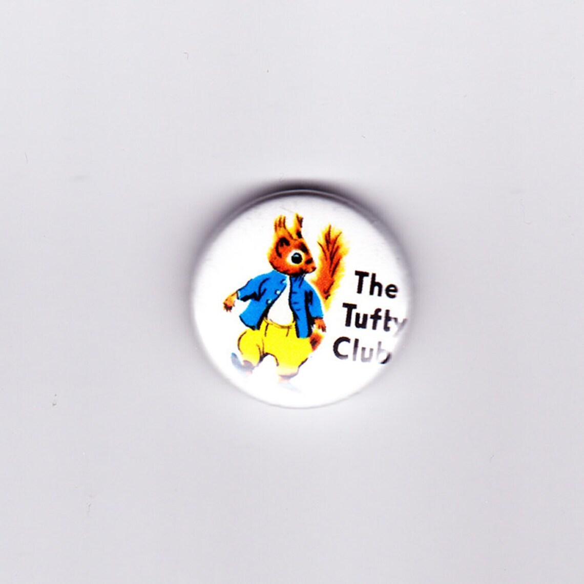 Tufty Badge the Tufty Club 1 Inch Button. Road Safety | Etsy