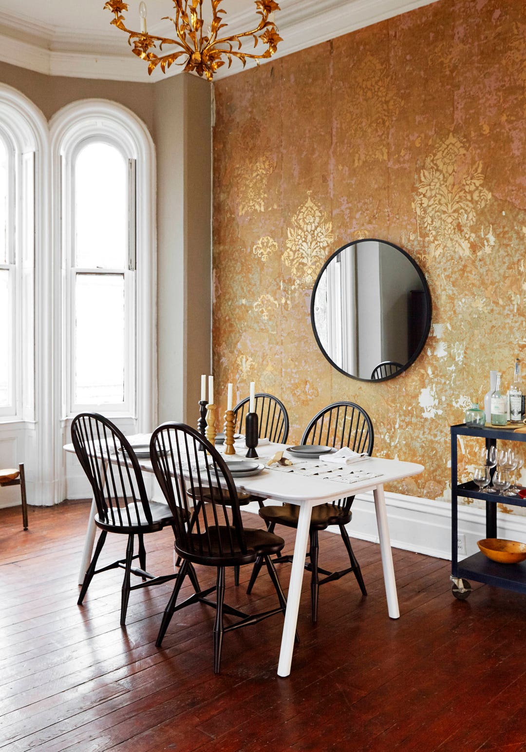 Solid Hardwood Modern Dining Table // Mid Century Inspired // White ...