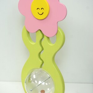 BIG BELLY BANKS- Pink & Green Flower Coin Bank 20" - Free ...