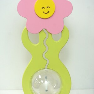 BIG BELLY BANKS- Pink & Green Flower Coin Bank 20" - Free ...