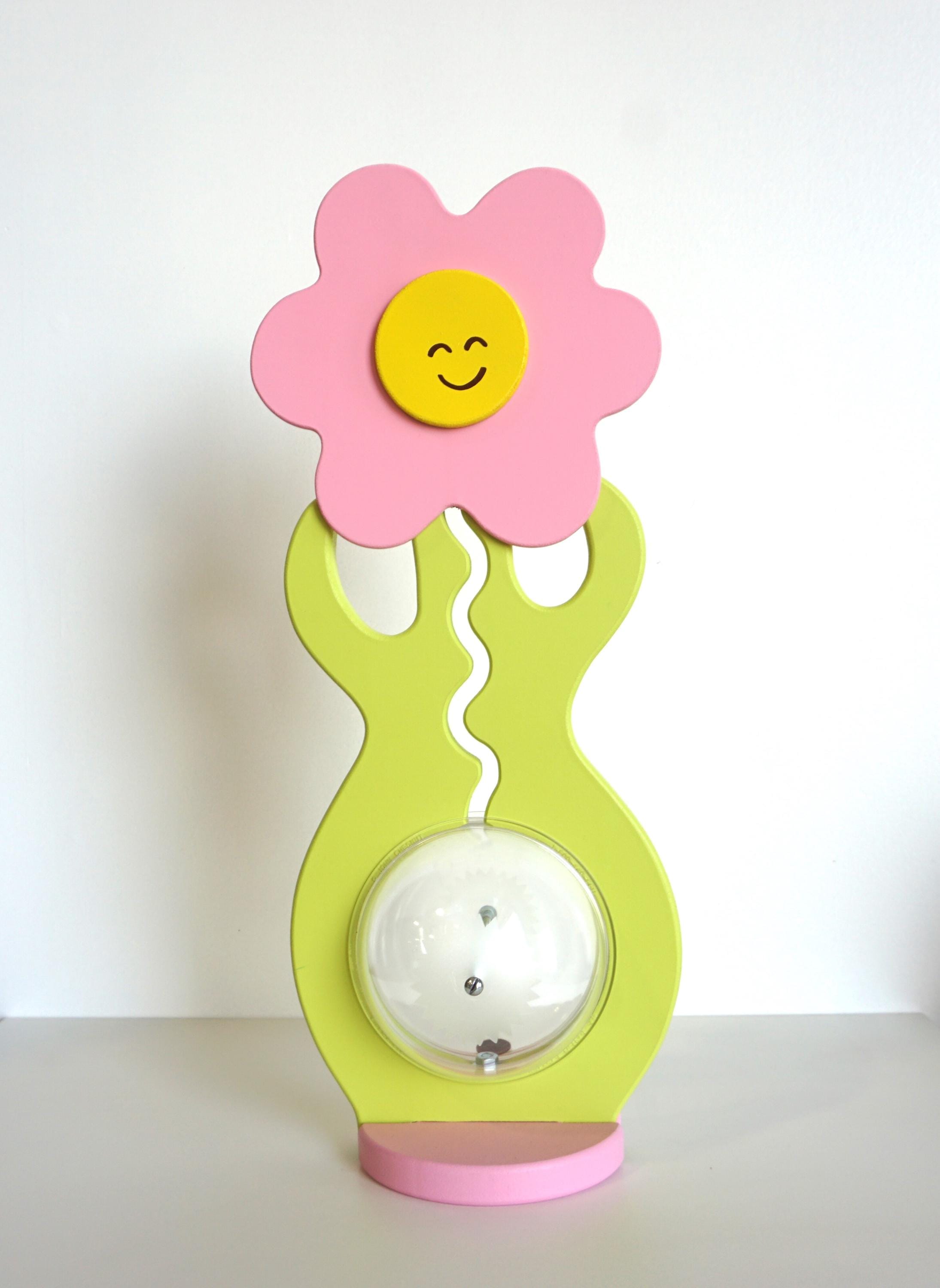 BIG BELLY BANKS- Pink & Green Flower Coin Bank 20" - Free ...